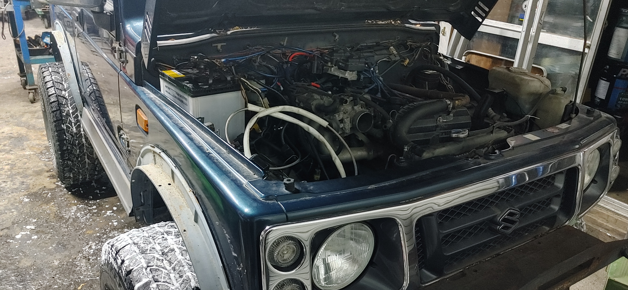 姐さん ジムニー JB31 G13 LINK G4X ATOM - 自動車部品卸問屋 押す棒さん/スベレンチのF山ブログ